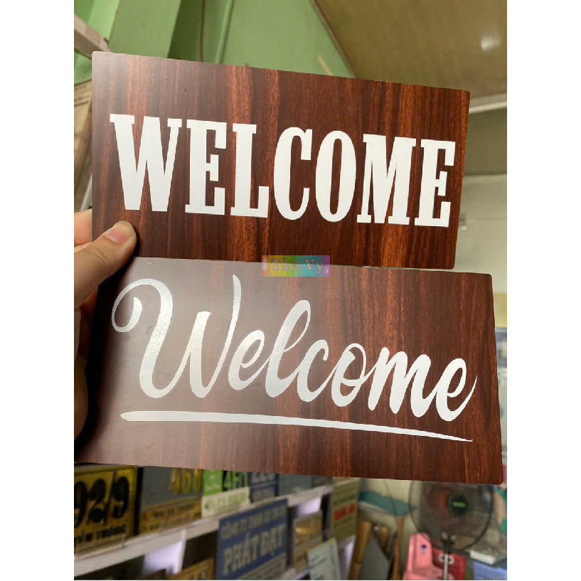 Welcome board - WELCOME to the shop, door sign, counter | Shopee Malaysia
