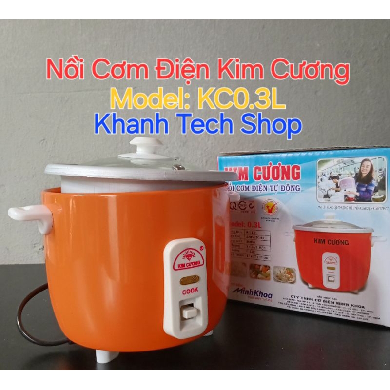 Diamond KC Mini Rice Cooker 0.3L, Only 1 person, Diamond KC 0.3L Rice ...
