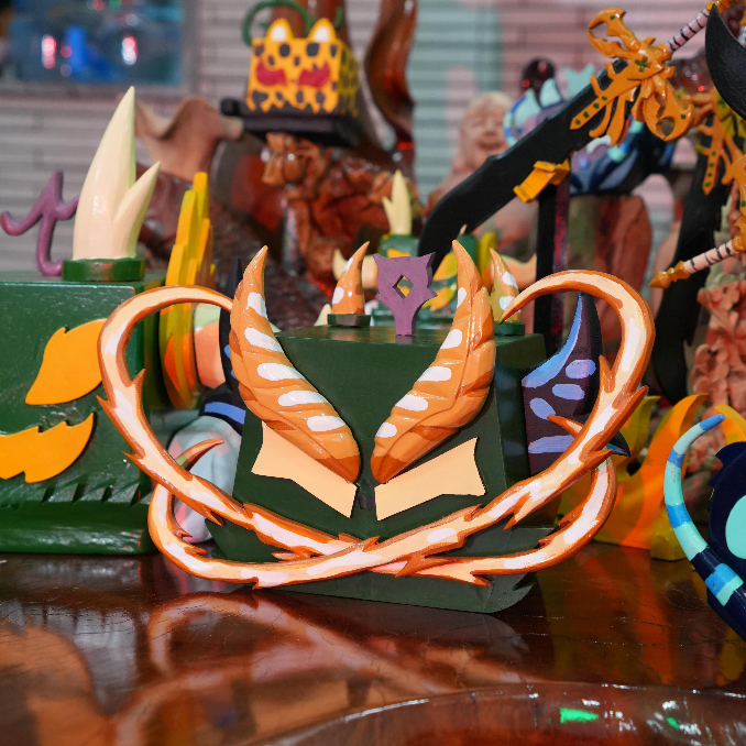 Blox Fruits Devil Fruit Model Dragon Rework V2 Wooden Handmade Wooden ...