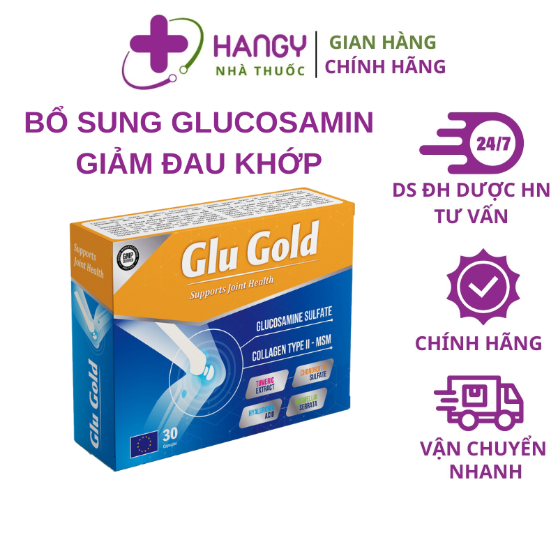 Glu GOLD pills supplement Glucosamine and nutrients to help relieve ...