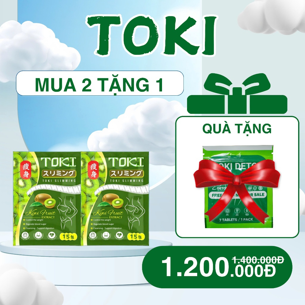 2 packs of Toki+ 1 detox Korean Toki Candy weight loss Candy, Effective ...