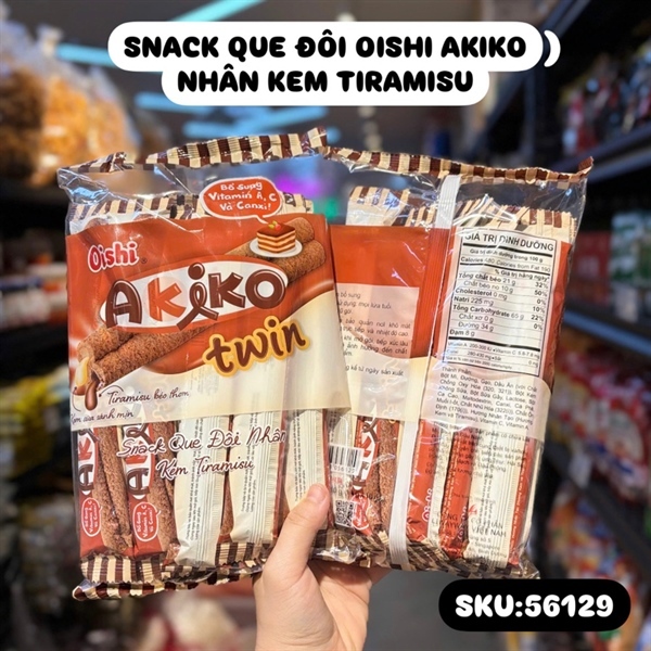 {BACK Of 10} Oishi Akiko Filled Snack Sticks | Shopee Malaysia