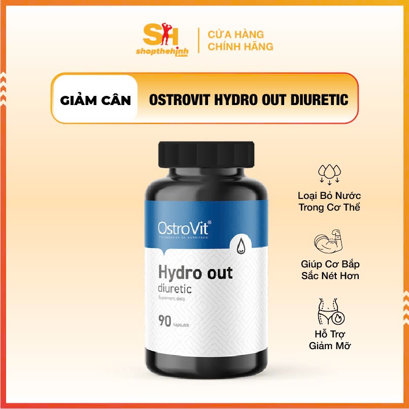 Ostrovit Hydro Out - Fat Loss and Hydration Tablets for Athletes ...