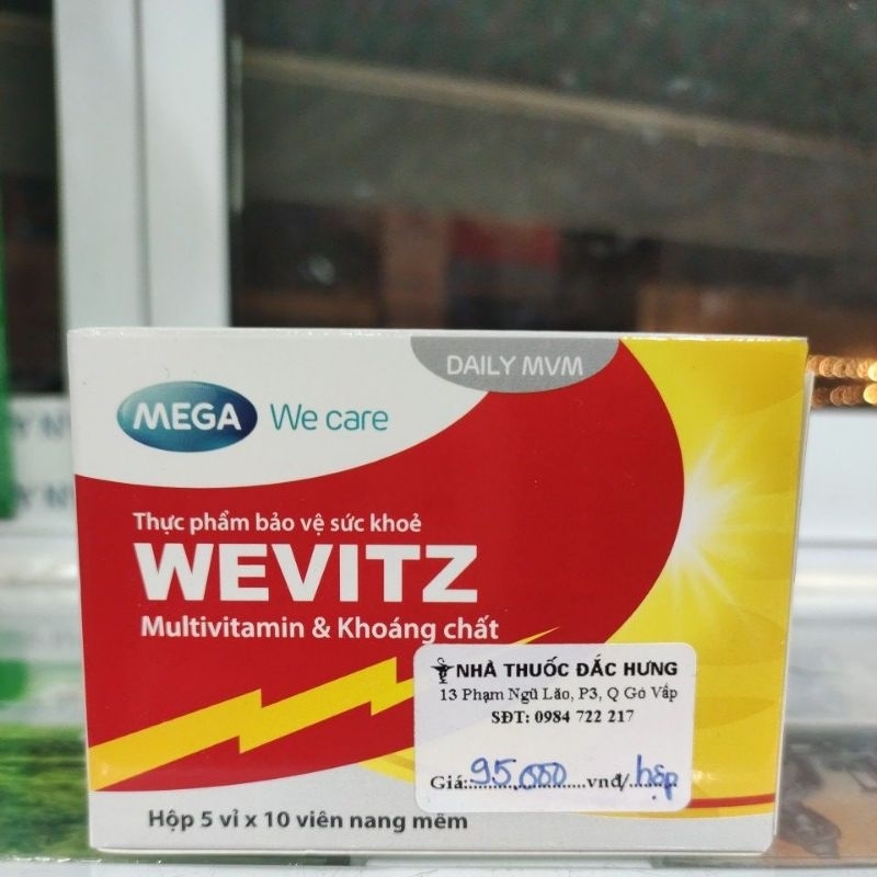 Tpbvsk vitamin Wevitz Mega We Care supports vitamin supplementation ...