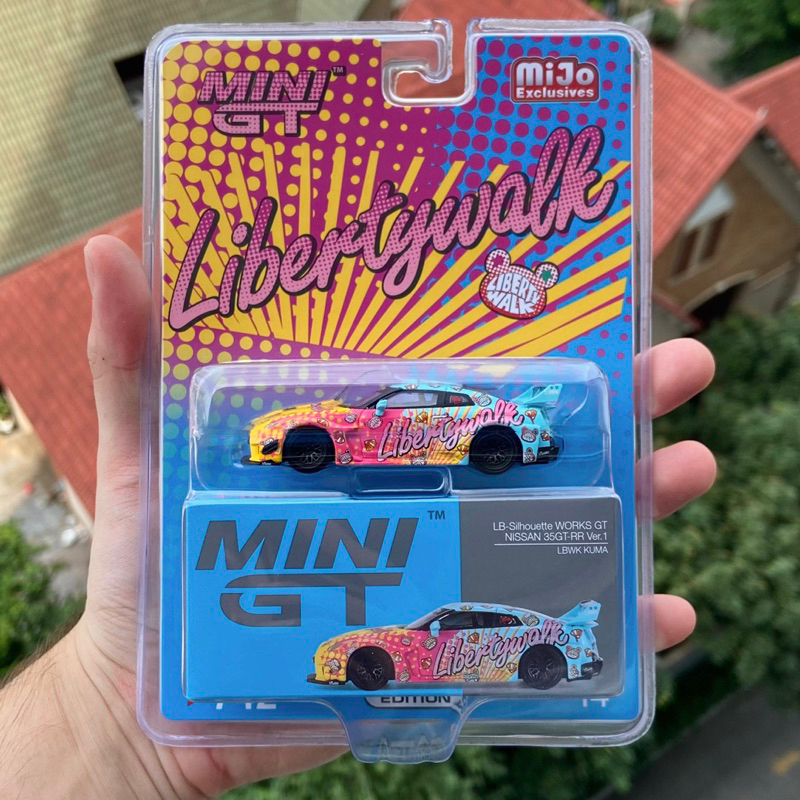 Cullen's Backyard - Mini Car Model GT 742 Nissan R35 LBWK Kuma Card and ...