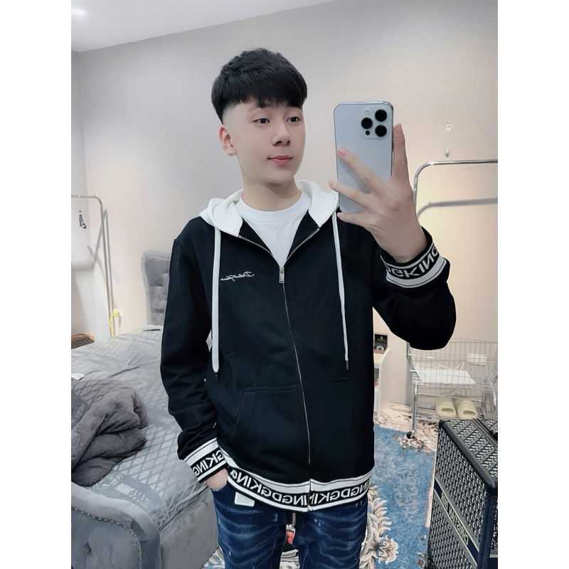 Jacket Hodie Men's Fleece 546 Goat Chicken Letter Belly Wrist Hem Thick ...