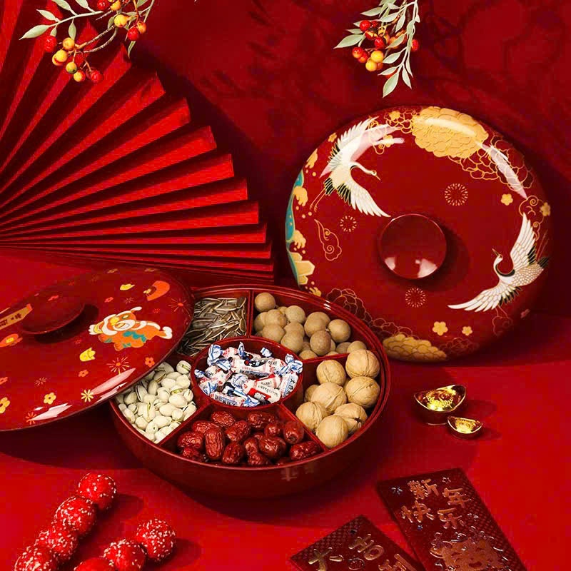 [DELIVER Now] JAM Box CNY 2025 rotates 360 - Candy and dried fruit ...