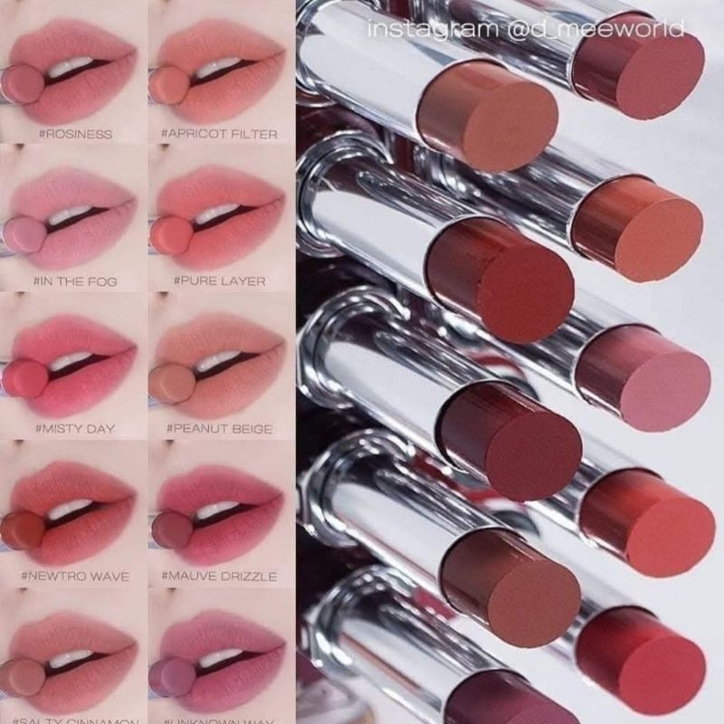 3ce Silver Lipstick (3CE Blur Matte Lipstick) | Shopee Malaysia