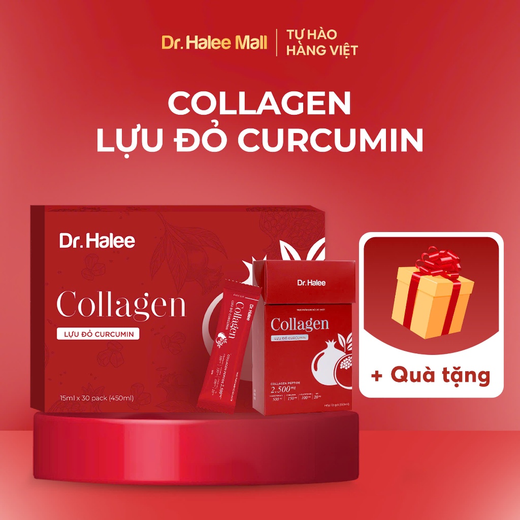 Red Pomegranate collagen Curcumin - Supplement collagen to rejuvenate ...