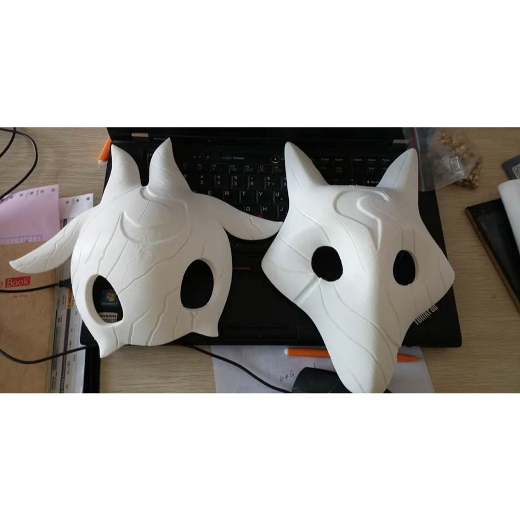 Kindred Mask - Kindred Facemark - 1:1 Scale - 3D Printing - Used for ...