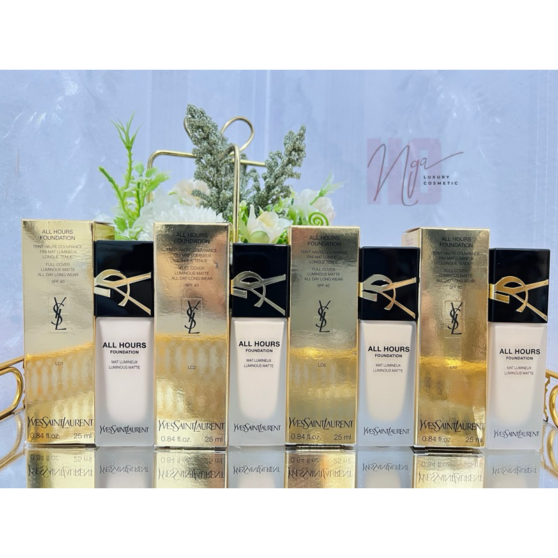Ysl All Hours Foundation Luminous Matte | Shopee Malaysia