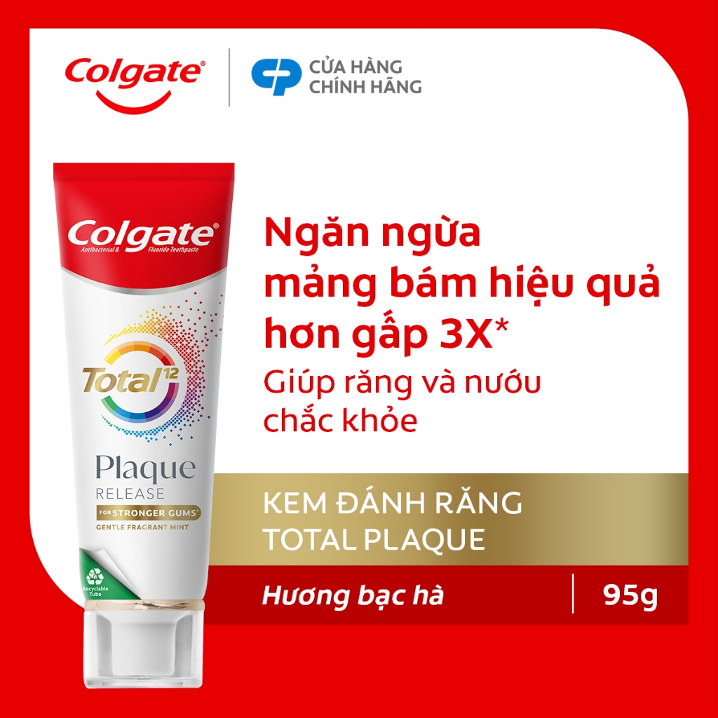 [HB Gift] Colgate Total Plaque Release toothpaste 95g/tube helps ...