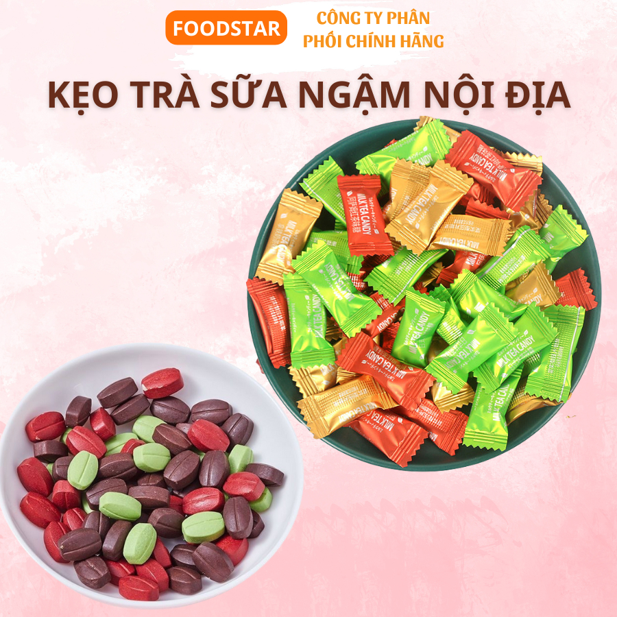 Milk Tea Candy. Sugar-Free Lozenges Mixed with 3 Flavors, Sugar-Free ...