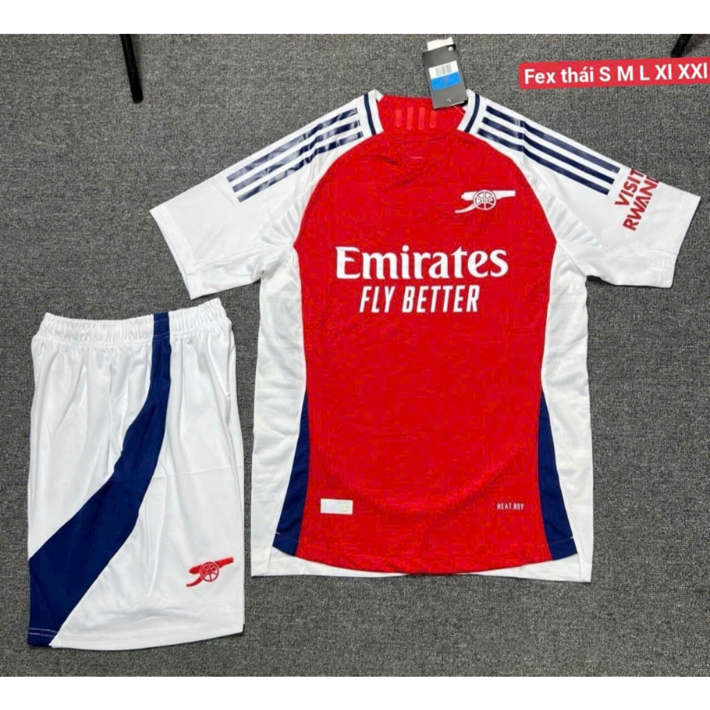 Arsenal red FEX Thai 2025 home kit | Shopee Malaysia