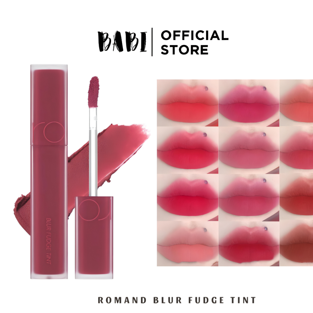 Romand Blur Fudge Tint Full Color | Shopee Malaysia