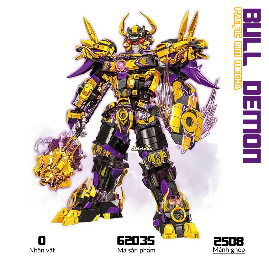 Mecha Bull Demon Model, LY62035 The spirit, Plastic assembly toy ...