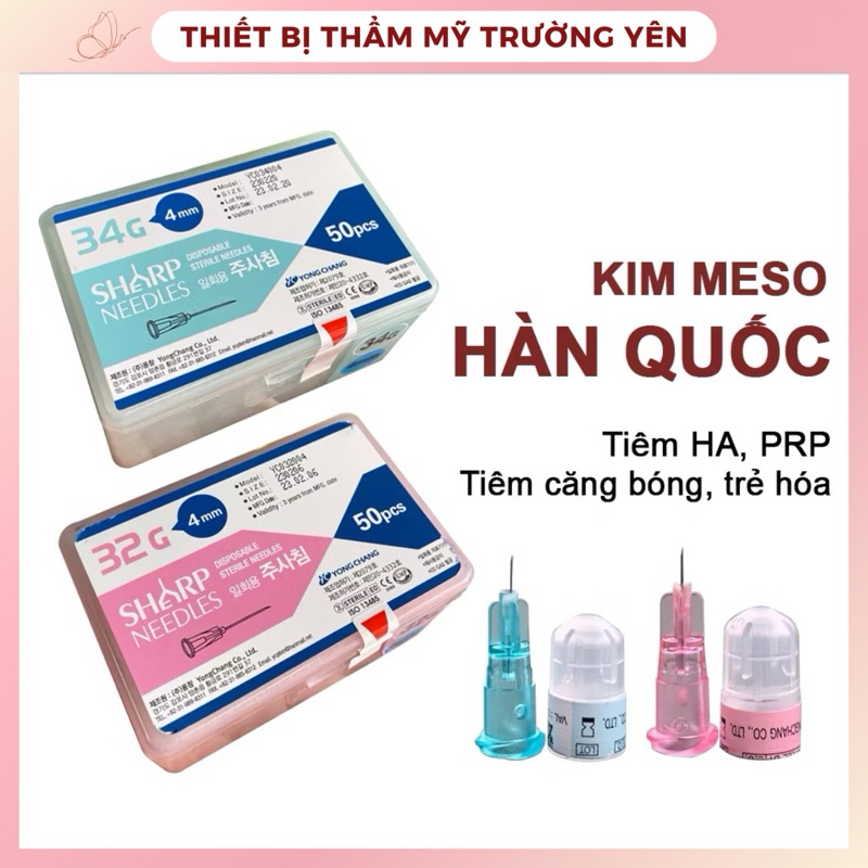 Meso needles, skin tightening nutrient injections, 32G needles, Korean ...