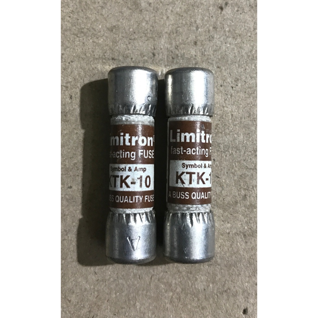 Bussmann/ Limitron fuse 1A 3A 6A 10A 15A 10x38mm | Shopee Malaysia