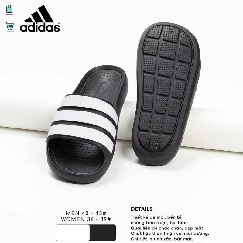 Adidas Adilette Flow Slides molded in one piece, EVA molded sandals ...
