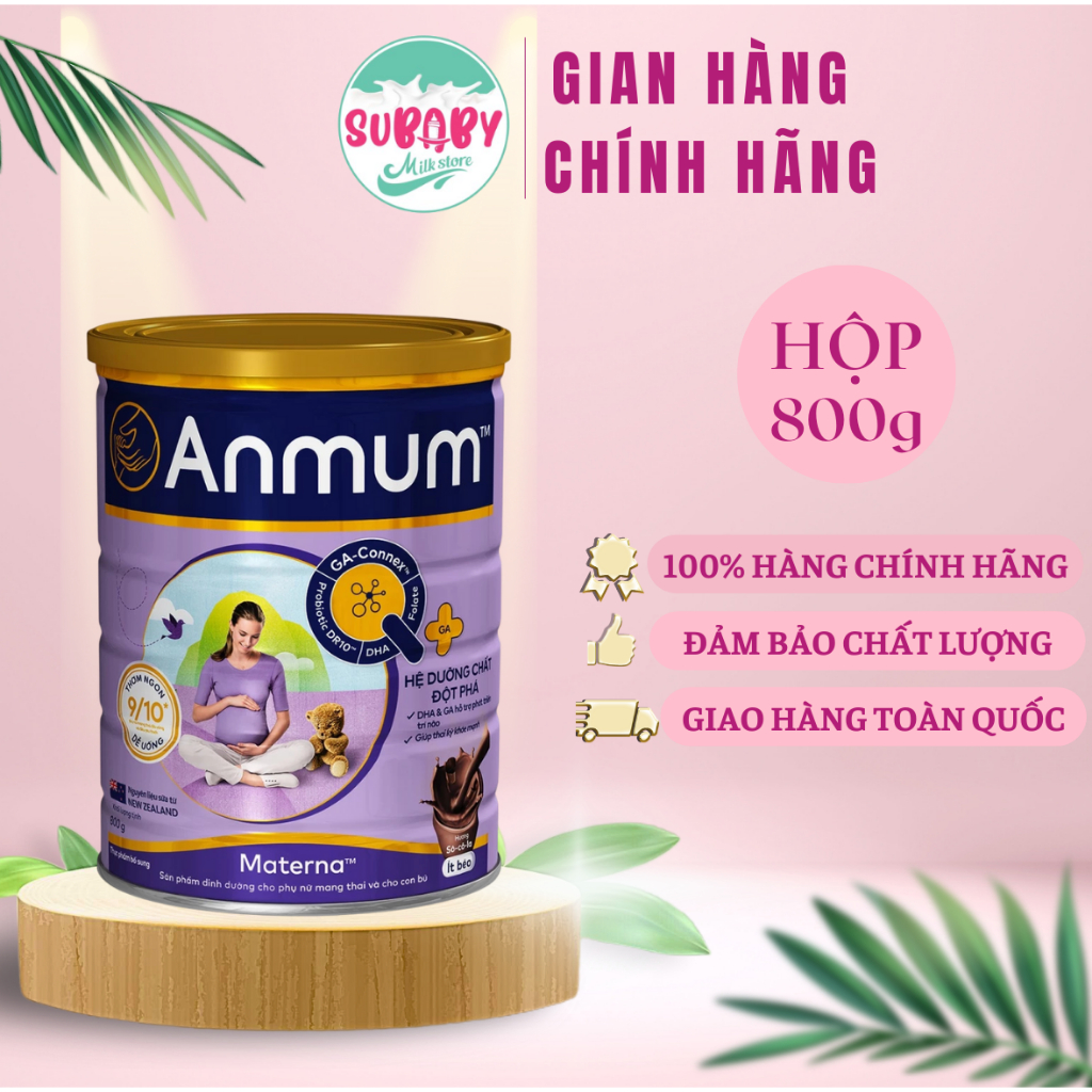 Anmum Materna Milk Powder Chocolate/Vanilla Flavor 400_800g | Shopee ...