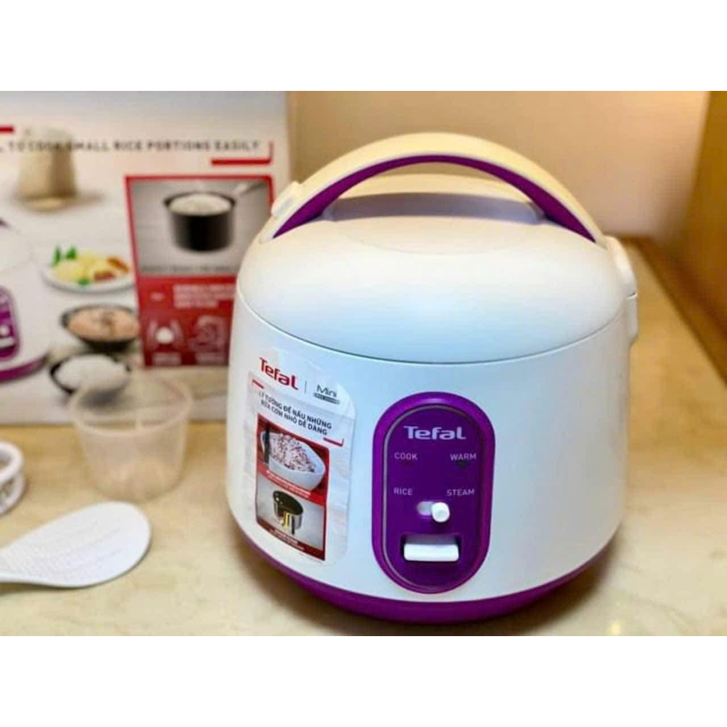 Tefal mini mechanical rice cooker - 1.7 liters (can cook 8 beautiful ...