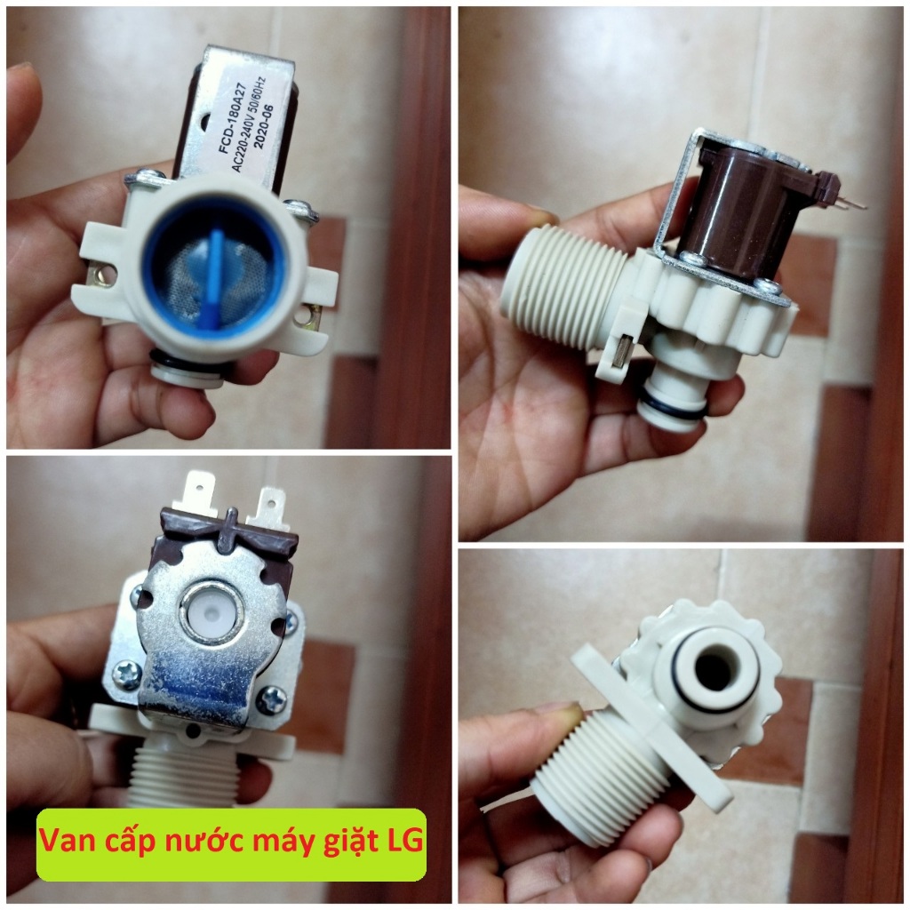 Single water supply valve for LG washing machine top load vertical drum ...
