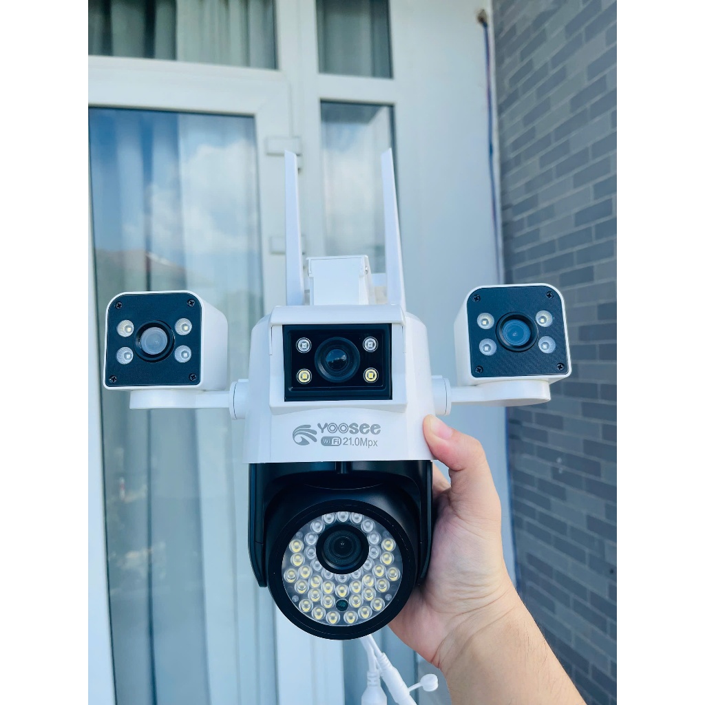 [2025 Model] YOOSEE outdoor Camera with 4 eyes (3 rotating eyes) 3 ...