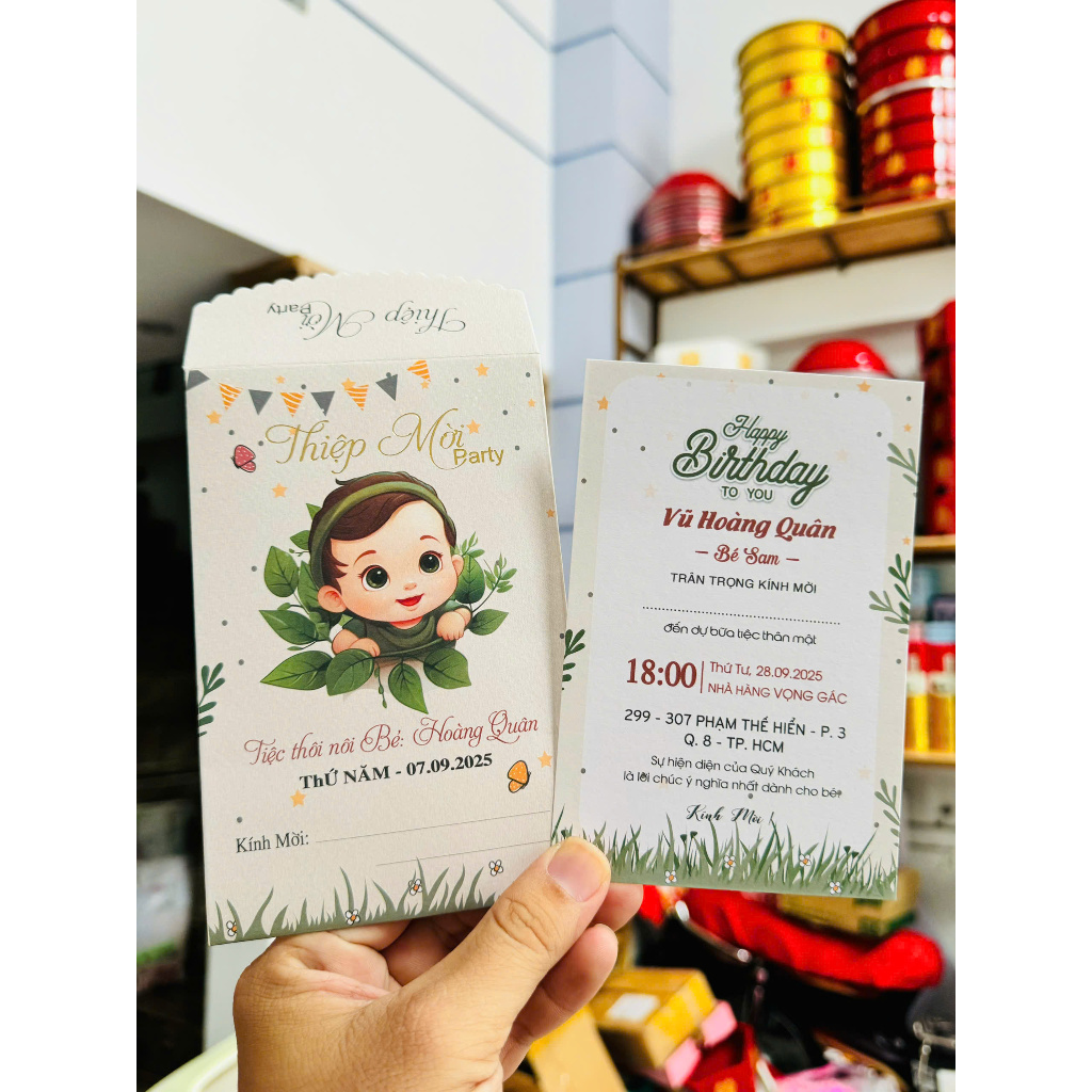 [New Model] Cute Baby Boy Shower, Birthday, First Month Cards 2025 ...