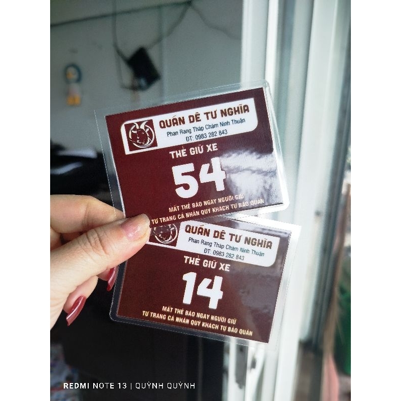 50 car parking cards printed on demand, laminated with waterproof ...