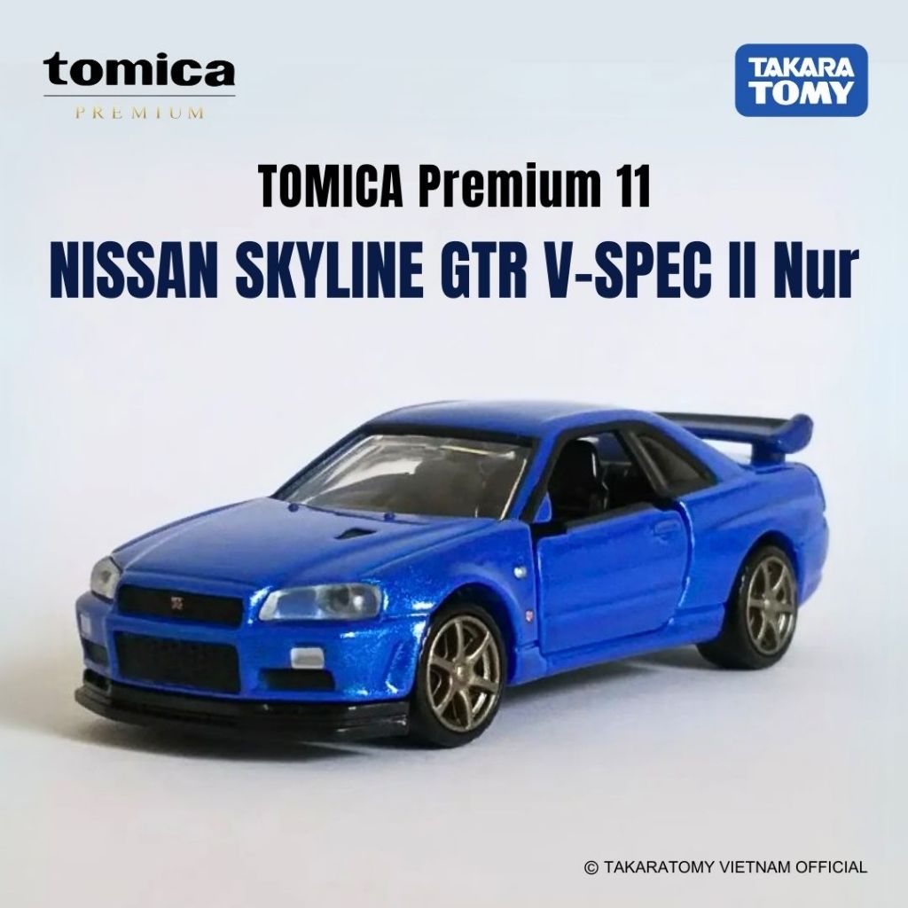 Tomica Premium No.11 NISSAN SKYLINE GTR V-SPEC 2 Nur Fullbox model car ...