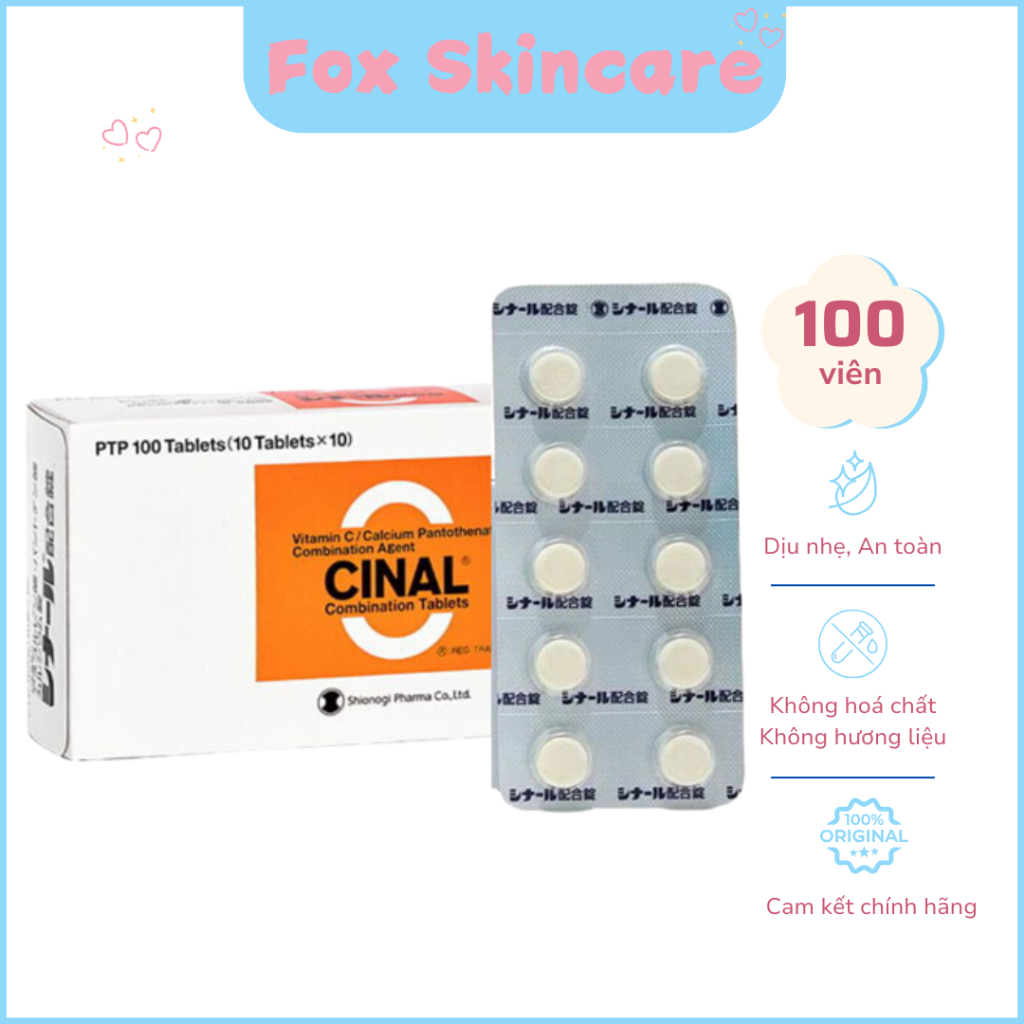 Vitamin C Pills for Skin Whitening and Dark Spots Slingshotm Cinal C ...