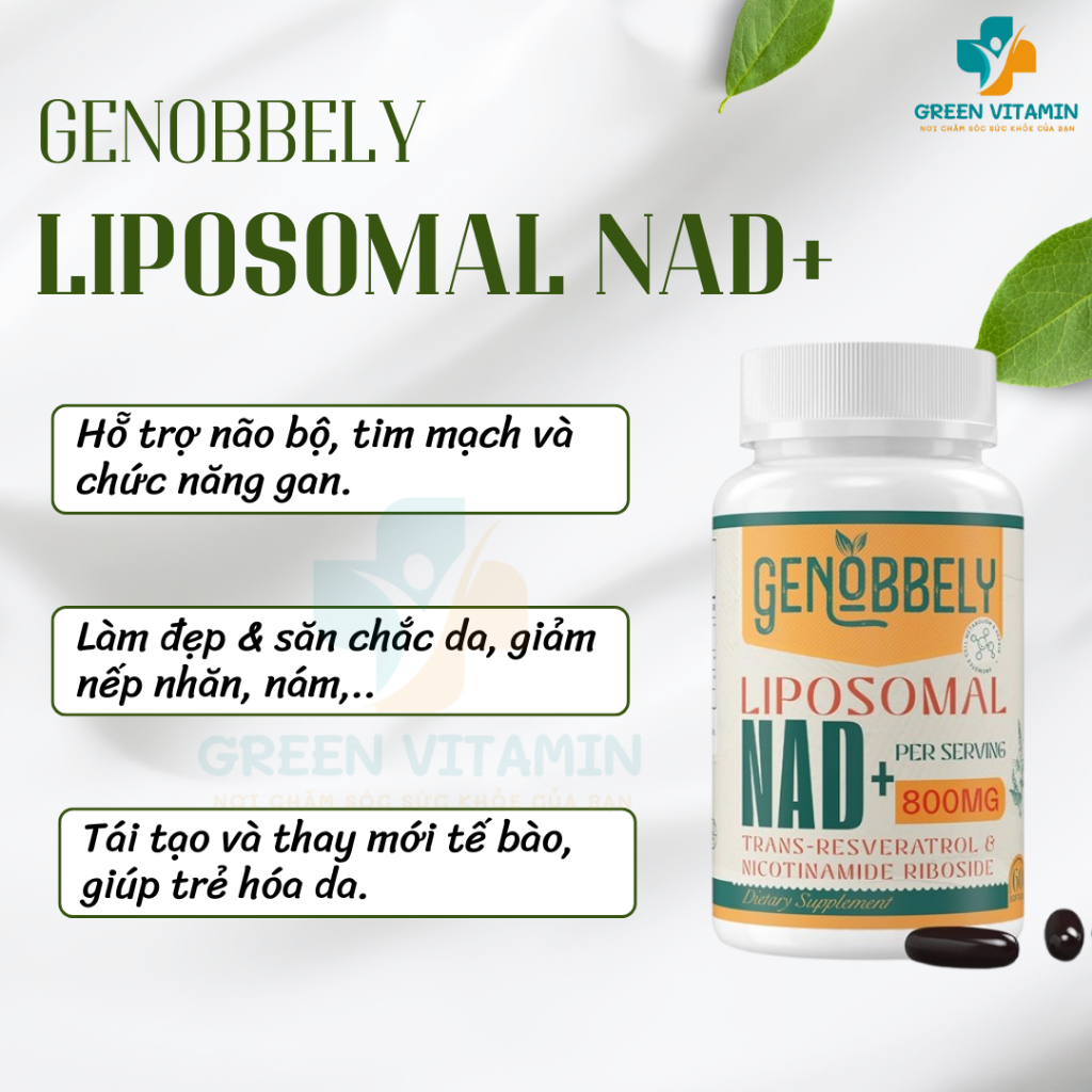 Nmn Liposomal NAD+ cell repair pills Active Nicotinamide Mononucleotide ...