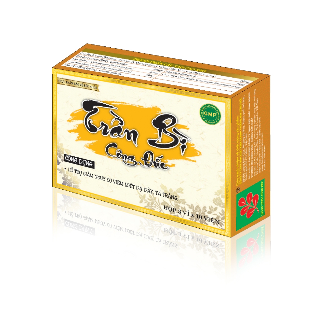 Tran BI (Supports reducing the risk of stomach and duodenal ulcers ...