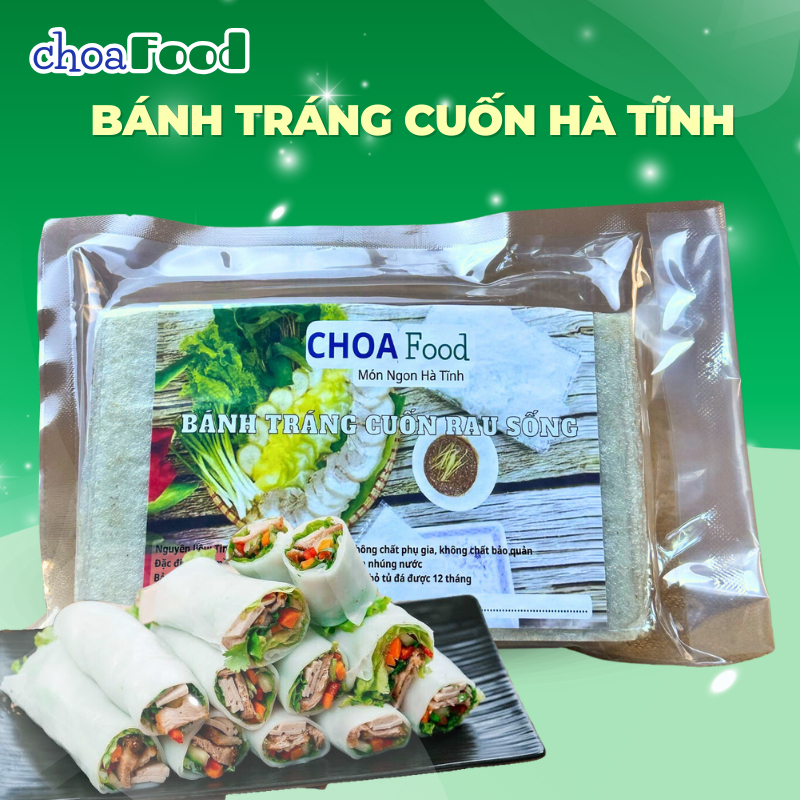 100 Super Thin Rice Paper Rolls Without Dipping Water - Ha Tinh ...