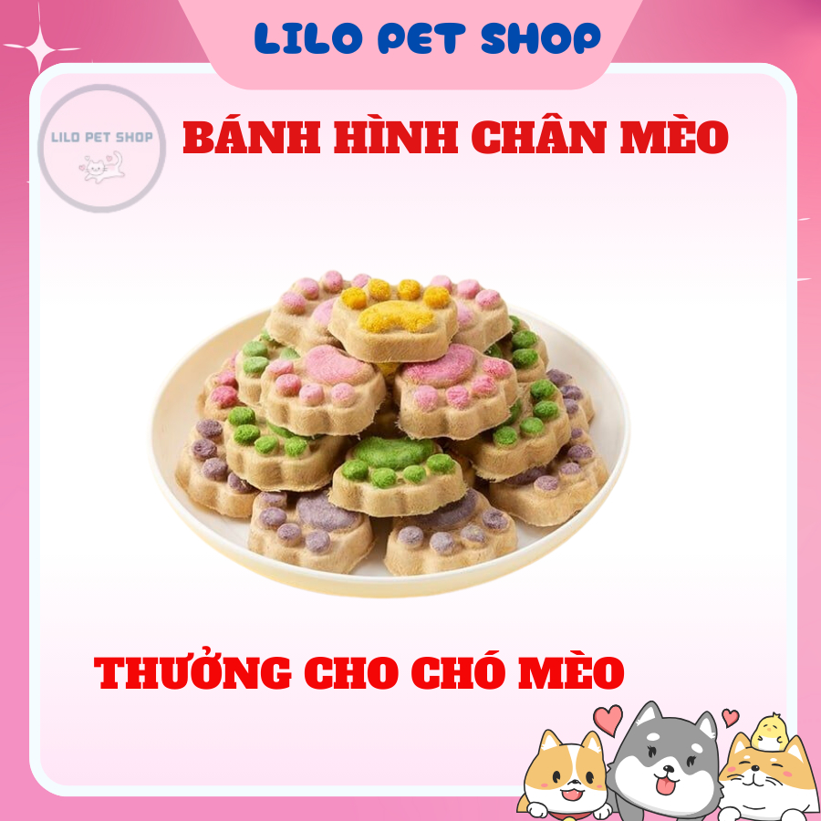 Cute cat paw-shaped cake for dogs and cats - Lilo Pet Shop | Shopee ...