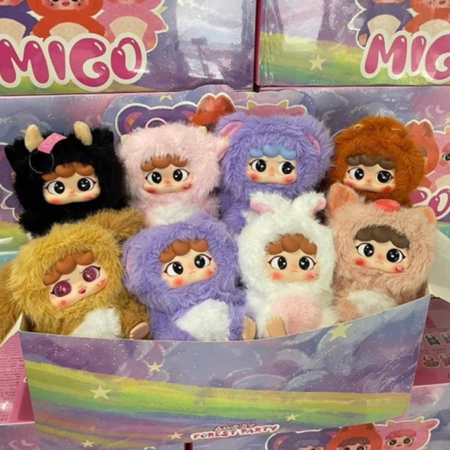 Blindbox Babythree Migo Forest Party, Migo Wild Animal Blind Box Hot ...