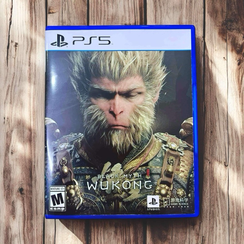Black myth Wukong PS5 cover disc box | Shopee Malaysia