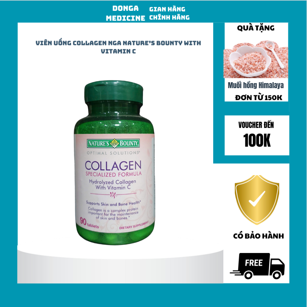 (CH) Nature's Bounty Russian Collagen With Vitamin C - Russian Green ...