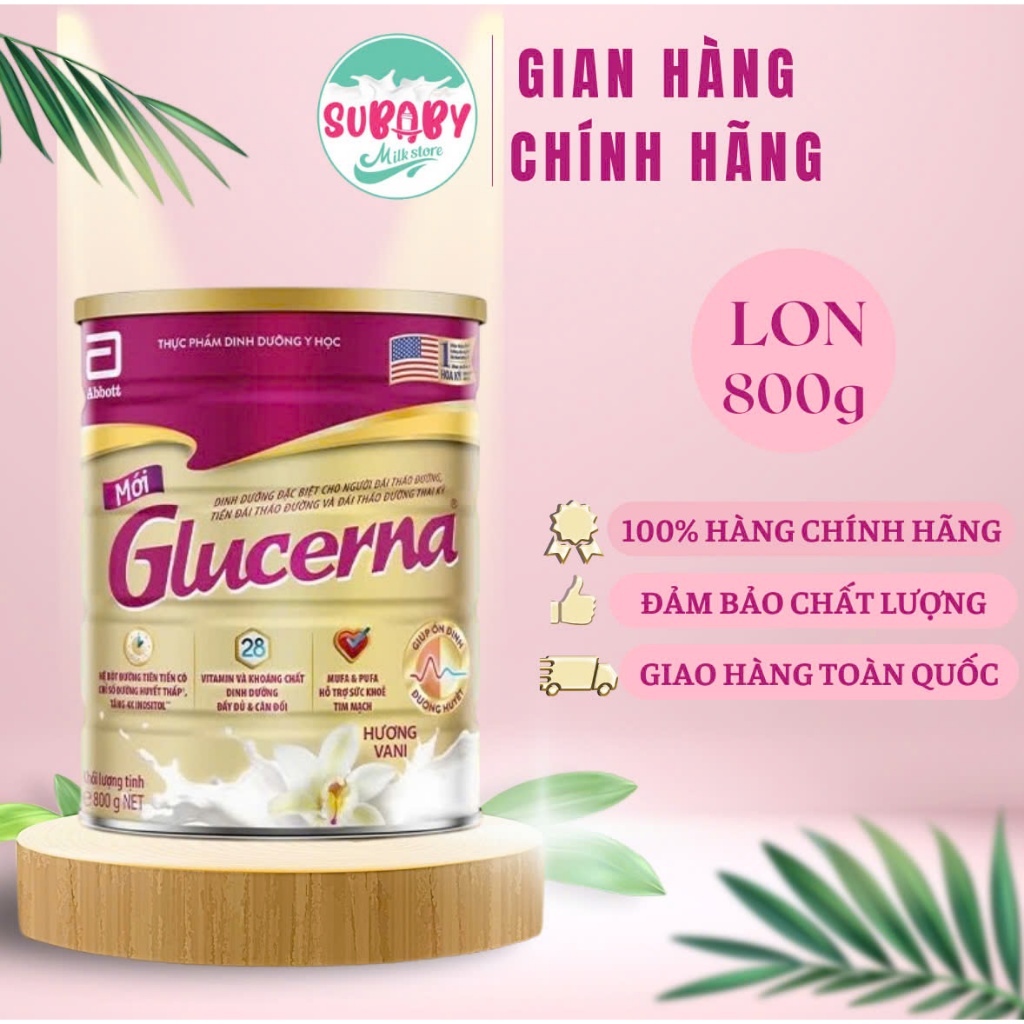 Glucerna Abbott Diabetic Milk Powder 800g | Shopee Malaysia