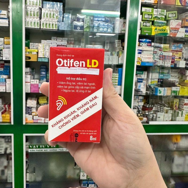 Otifen LD ear drops - Supports the treatment of ear canal inflammation ...