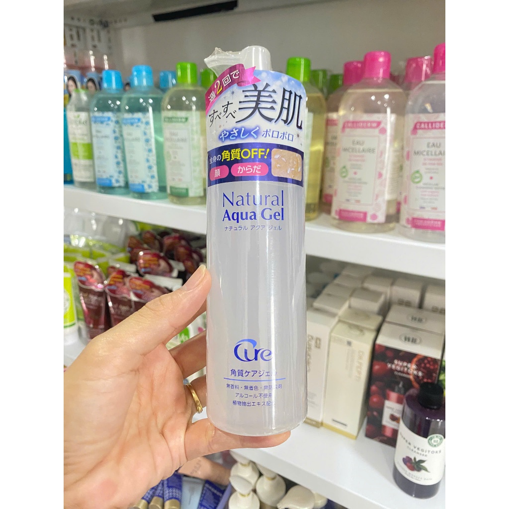 [Japan] Cure Natural Aqua Gel Exfoliating Japan Domestic 250g | Shopee ...