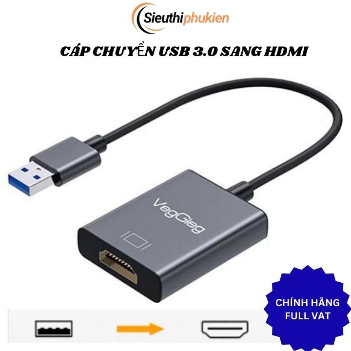 Genuine USB 3.0 to HDMI cable WITH VAT, USB to HDMI | Shopee Malaysia
