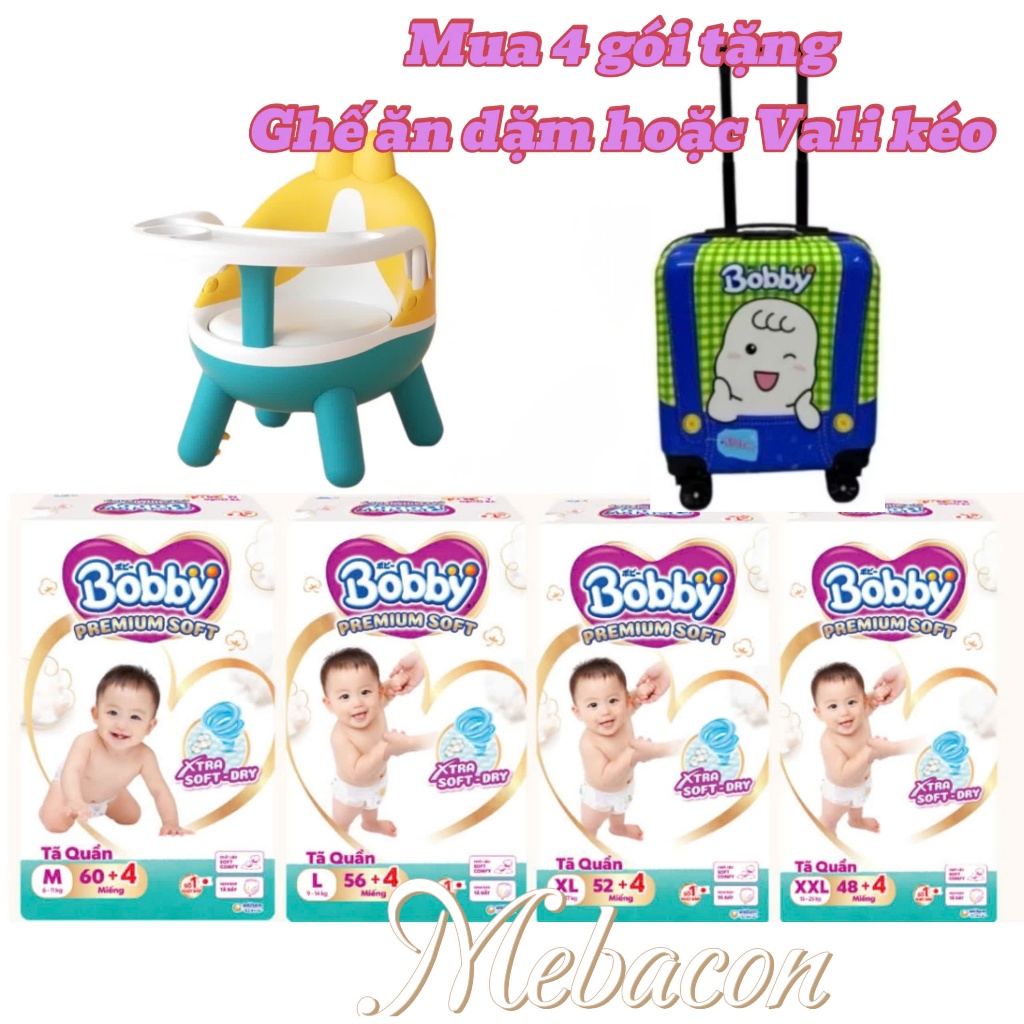 New high quality Bobby Premium Soft M64, L60, XL56, XXL52 diapers ...