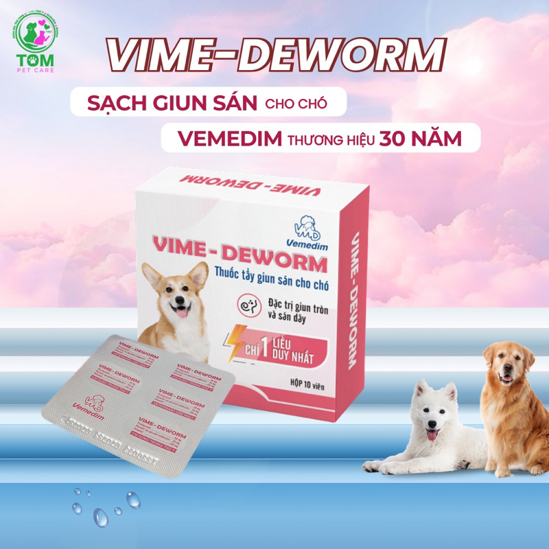 Vime DEWORM deworming tablets for dogs | Shopee Malaysia