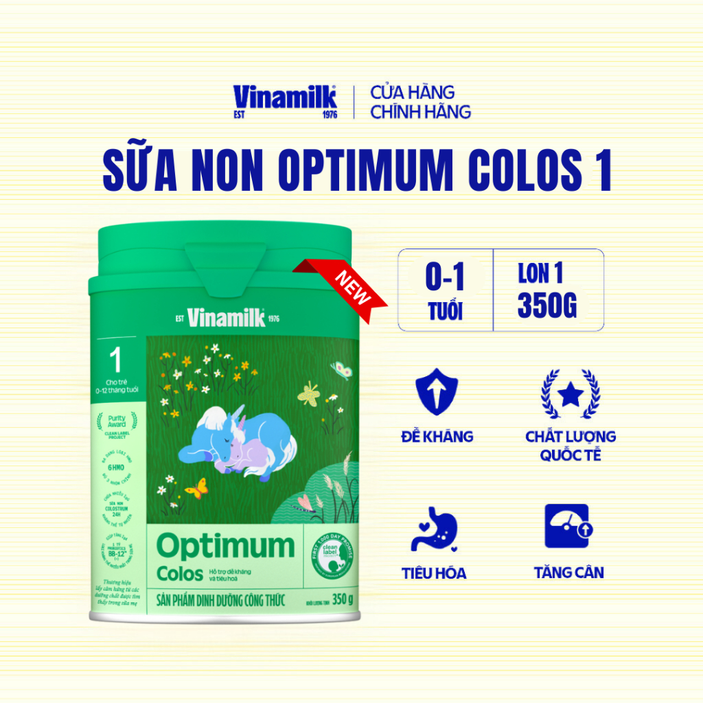 Optimum Colos 1 Powdered Milk 800g - New model Vinamilk Powdered Milk ...