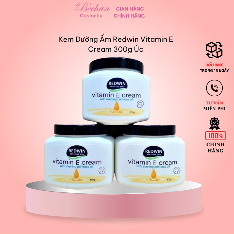 (New Model) Redwin Vitamin E Cream Moisturizing Cream 300g Australian ...