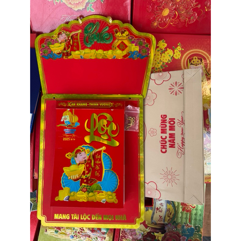 Super Beautiful Maximum Calendar Block Set 2025 At Ty Than Tai CNY Phat ...