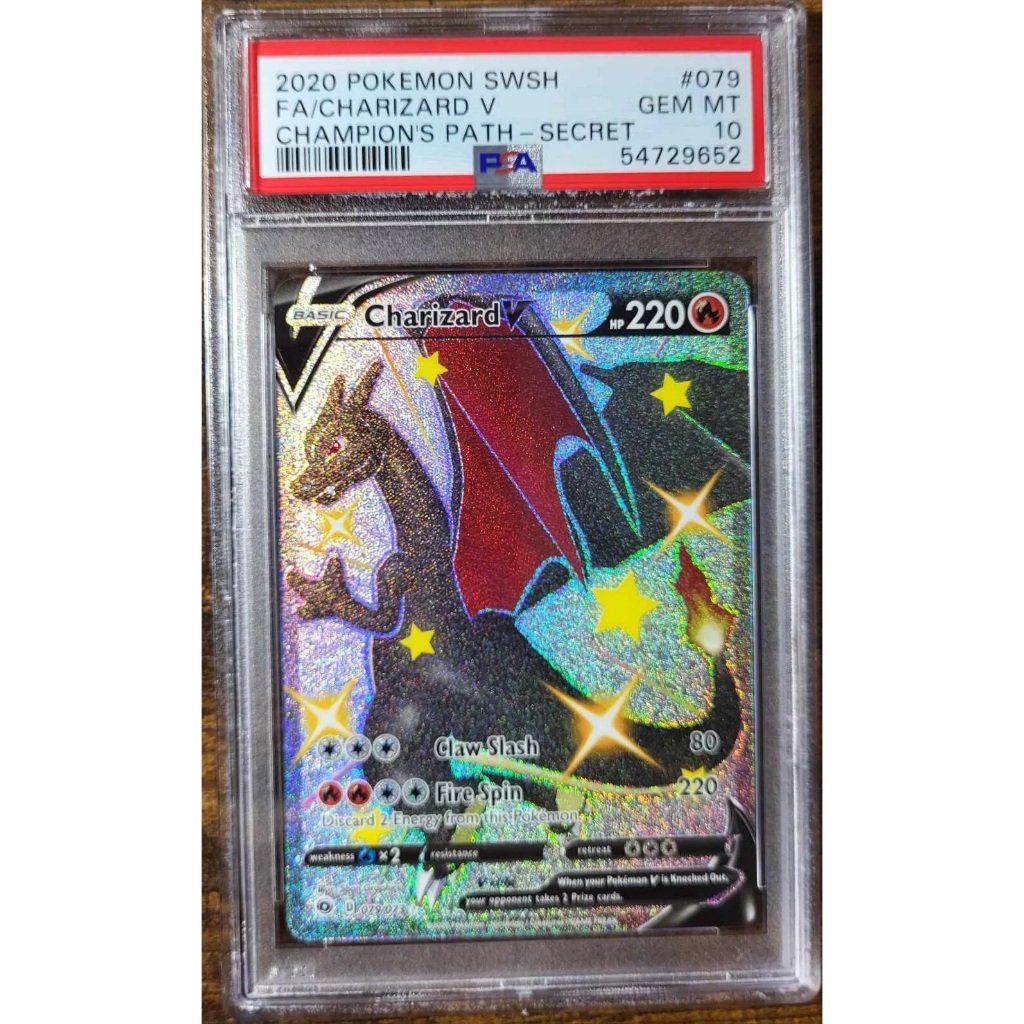 Psa Card 10 Gem Mint 2020 Pokemon SWSH Champion's Path 079 Full Art ...
