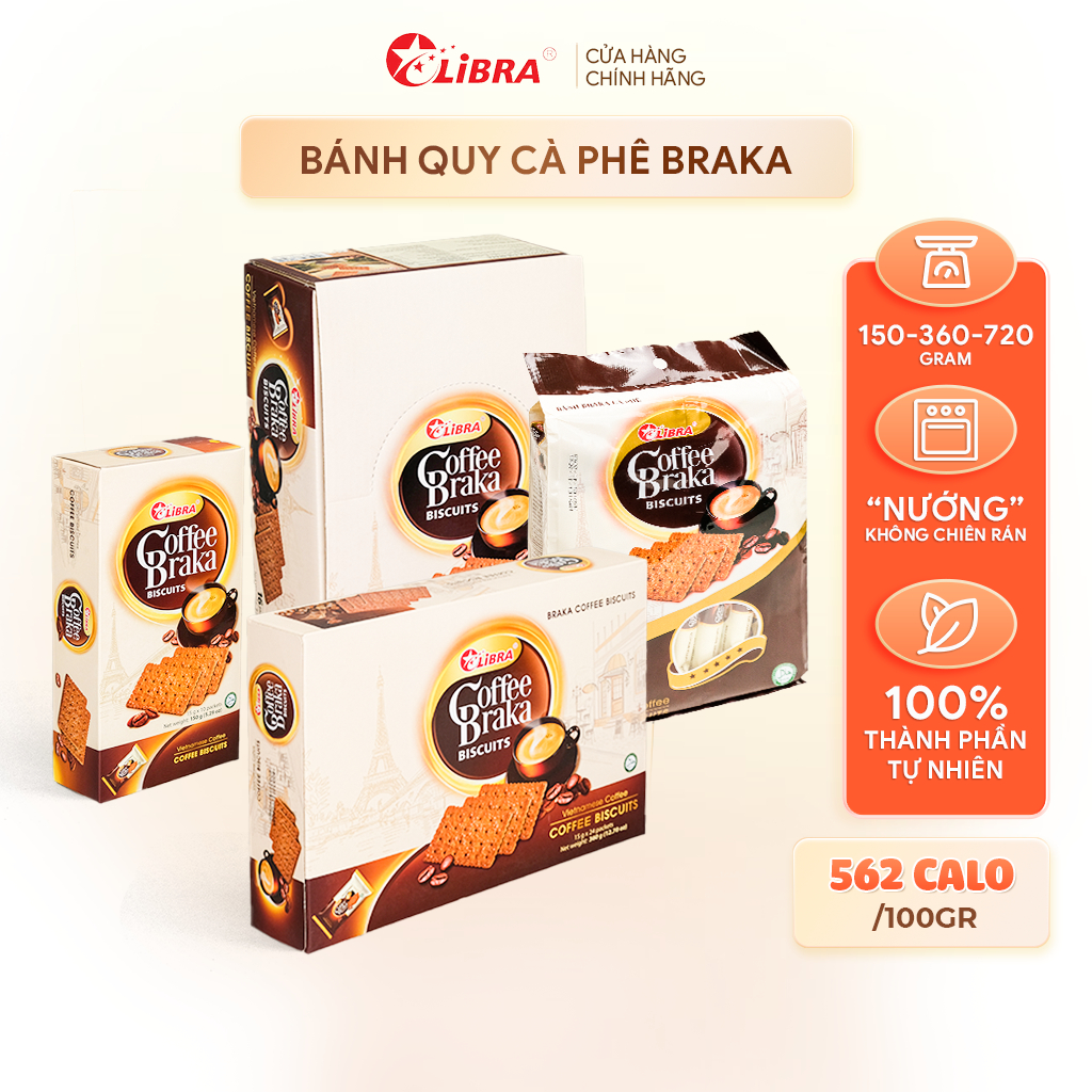Braka Crispy Coffee Cookies, Healthy Nutritious Crispy Sweet and Salty ...