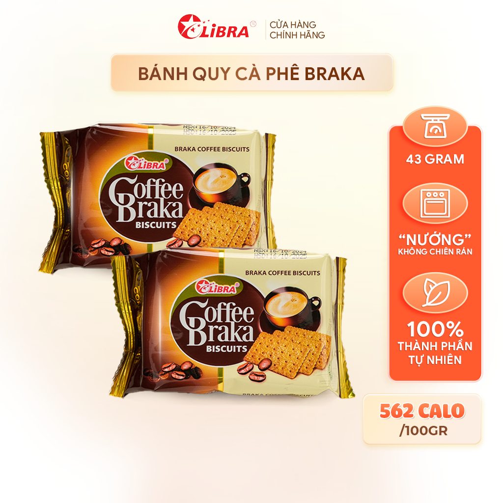 Braka Crispy Coffee Cookies, Healthy Nutritious Crispy Sweet and Salty ...